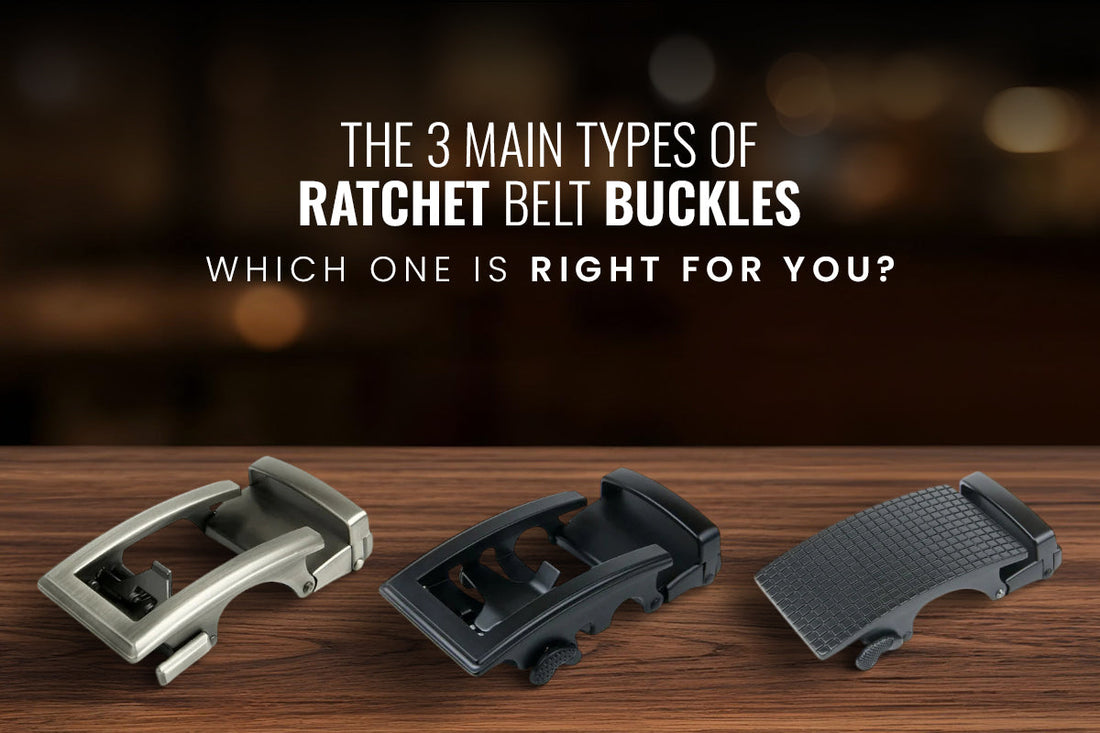 3 Types of Ratchet Belt Buckles Explained | Find the Right Fit – OVOX